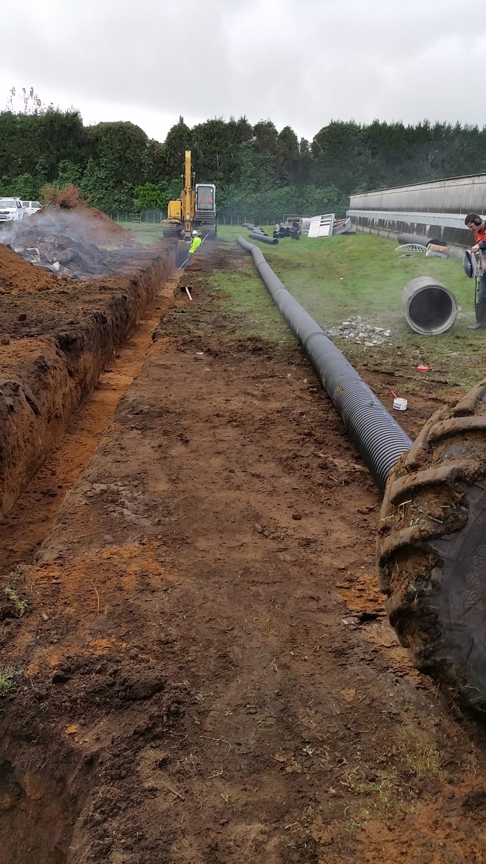 Taranaki stormwater diversion project - P&F Global