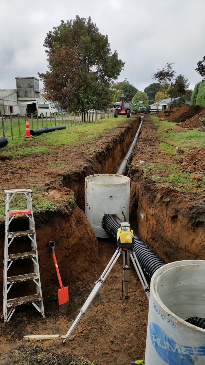 Taranaki stormwater diversion project - P&F Global